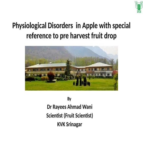 Physiological disorder Apple, the impotyant physiological disorders and ...