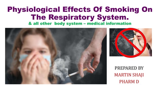 Smoking and its health risks | PPT