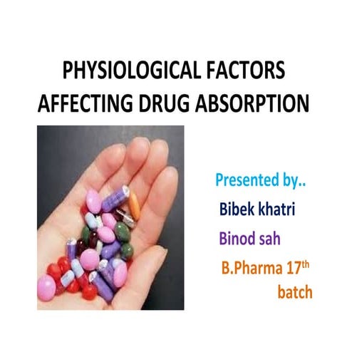 Physiological factors affecting_drug_absorption[1] (1) | PPT