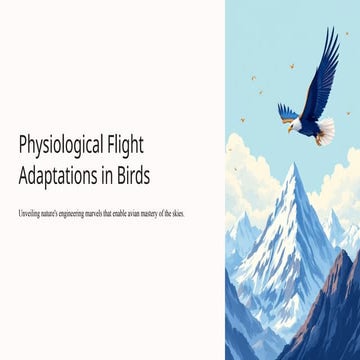 Flight adaptations in birds | PPTX