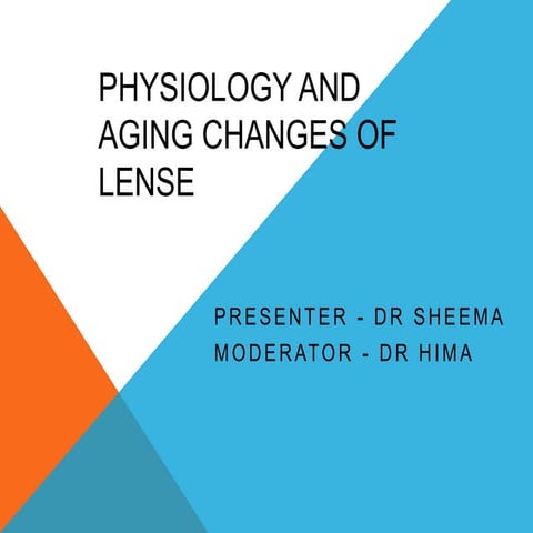 PHYSIOLOGY AND AGING CHANGES OF LENSE.pptx