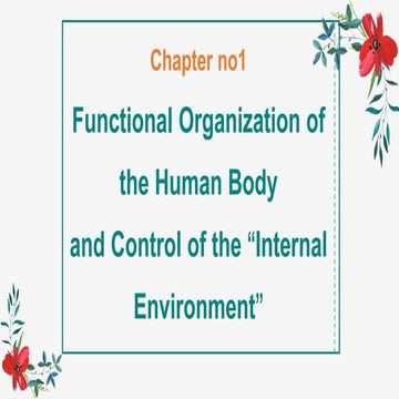 physiology chap 1 Functional Organization of the Human Body.pptx