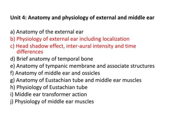 OUTER EAR MASLP | PPT