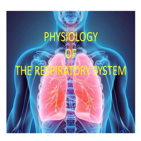 'Physiology' of Respiratory System .pptx