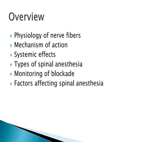 PHYSIOLOGY OF SPINAL ANAESTHESIA.pptx