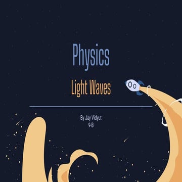 Phy Light Waves | PDF | Physics | Science