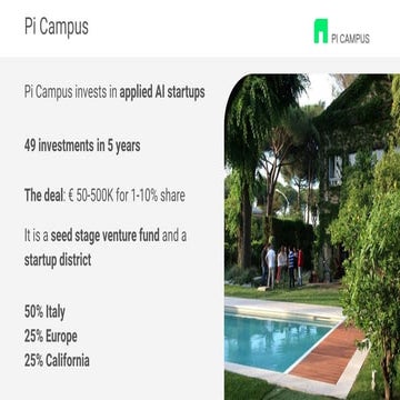 Pi school-dli-presentation de nobili | PPT