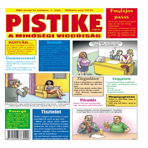 Pistike viccújság 2005 január | PDF