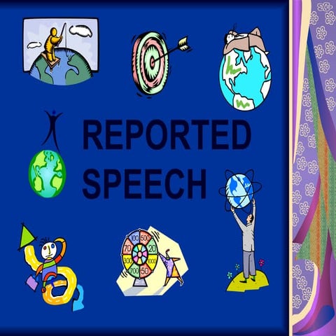 Pi3 Ef 9 B Reported Speech Exercise | PPT