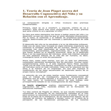Piaget | DOC