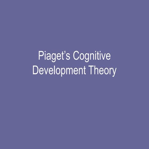 Cognitive learning theory...................Piaget.ppt