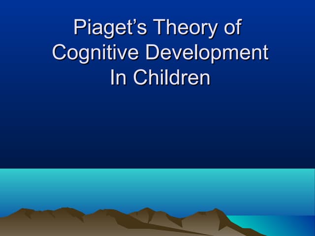 Vygotsky's Sociocultural Theory of Development | PPTX