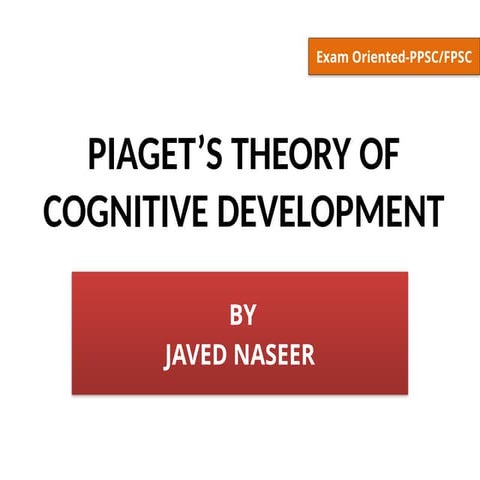 Psychology Piaget'S Theory...DOC ACADEMY.pptx