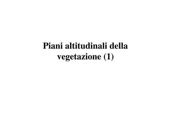 Flora e fauna della montagna | PDF | Birdwatching | Hobbies & Interests