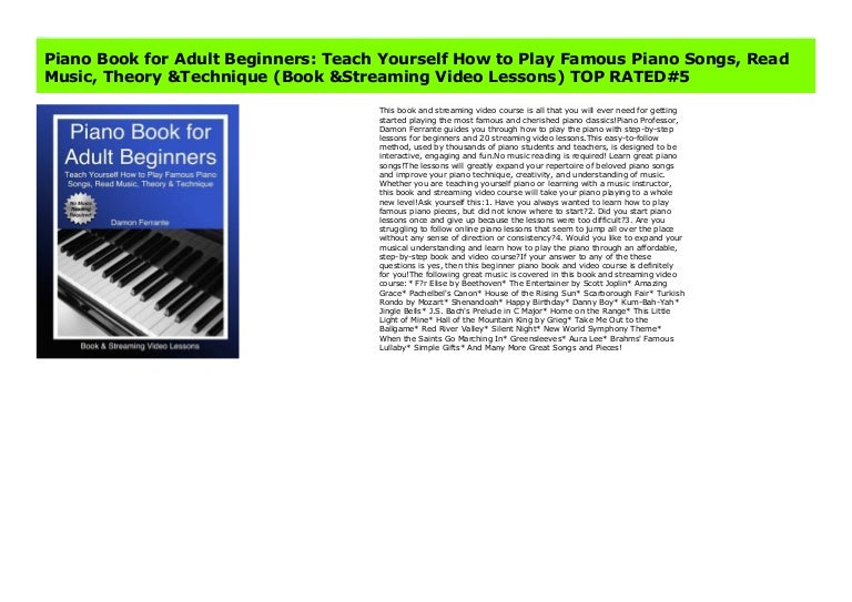 Piano Book For Adult Beginners Teach Yourself How To Play Famous Pia piano-book-for-adult-beginners-teach-yourself-how-to-play-famous-pia