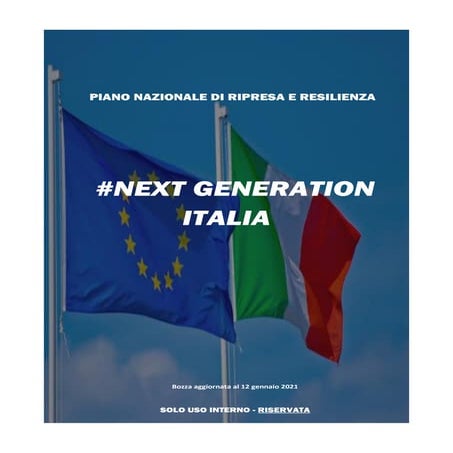Piano nazionale di ripresa e resilienza | PDF