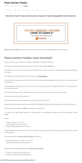 Yousho Registrazione. | PDF