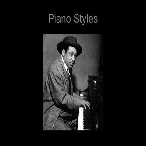 Piano styles | PPTX
