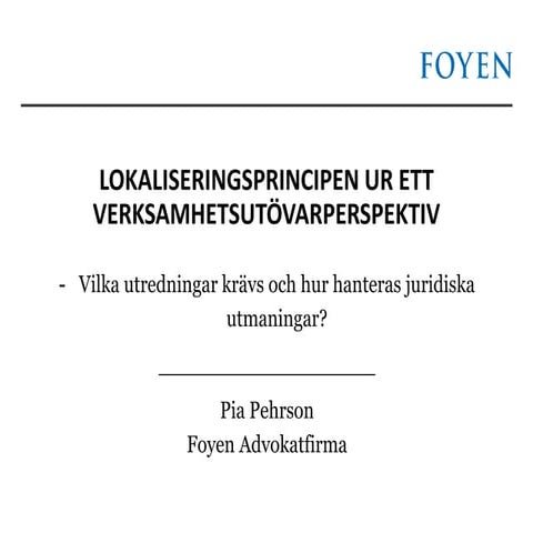 Nps otydliga planbestämmelser | PDF