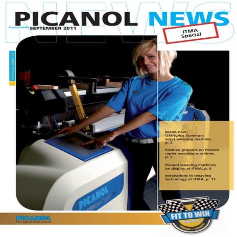 Picanol News September 2011 | PDF