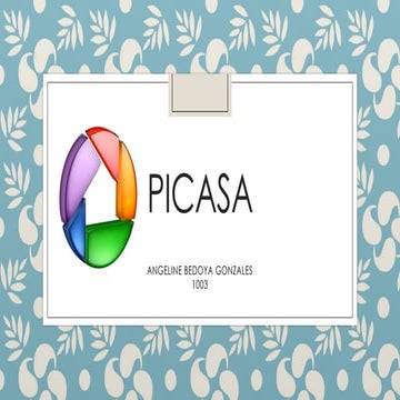 Historia de picasa | PPTX