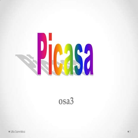 Picasa osa3 | PPT