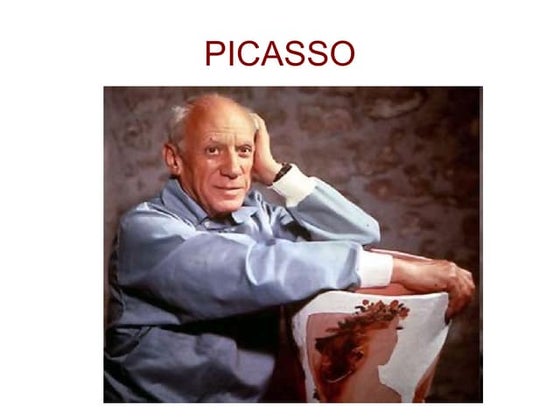 Pablo Ruiz Picasso- Power Point (Español) 1º Primaria | PPT