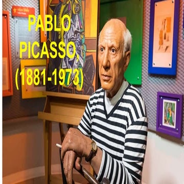 Pablo picasso: Vida y obra | PPTX