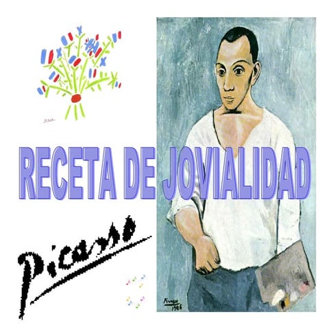 Picasso receta de jovialidad | PPS