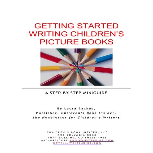 Children's Picture Storybook Assignment | DOCX