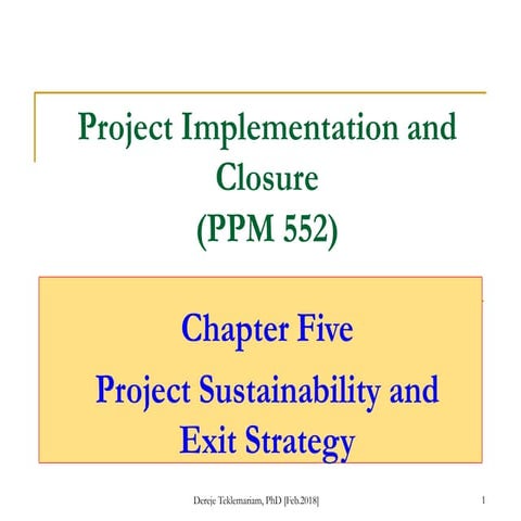 project implementation chapter Five.ppt