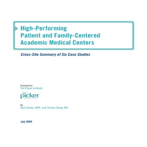 Picker report final | PDF | Healthcare Industry | Industries