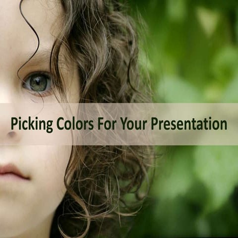 Picking colors for your presentations | PPTX