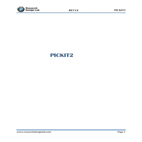 Pickit2 Programmer | PDF | Operating Systems | Computer Software and Applications