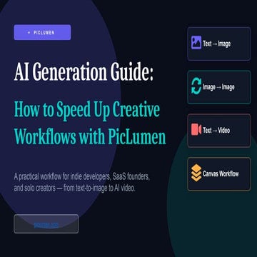 Accelerate Creative Workflows with PicLumen AI: From Text-to-Image to ...