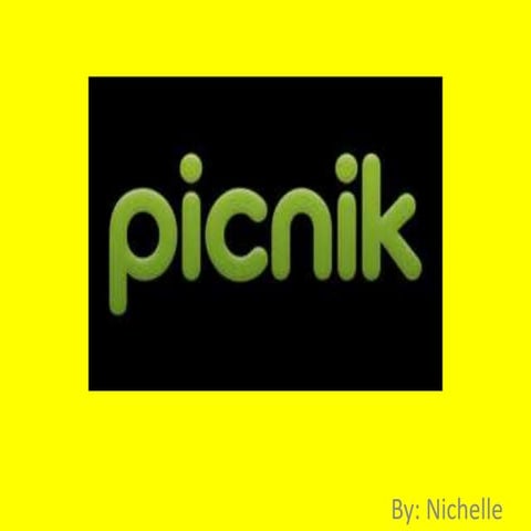 Picnik! presentation | PPTX