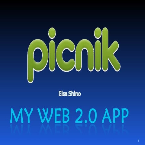 Picnik! presentation | PPTX