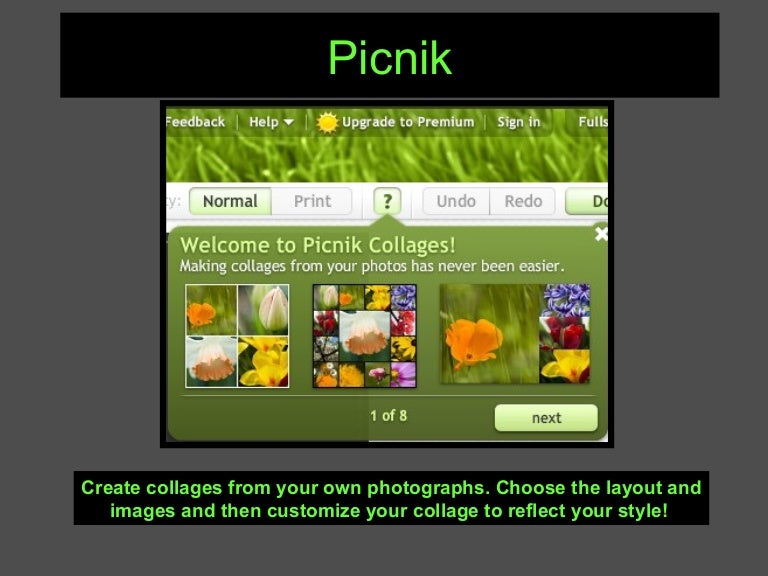 A guide to using Picnik