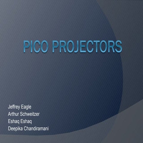 Pico projector | PPT