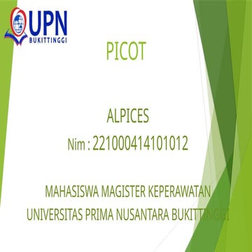 PICOT (ALPICES).pptx PICOTT PENELITIANNN | PPTX