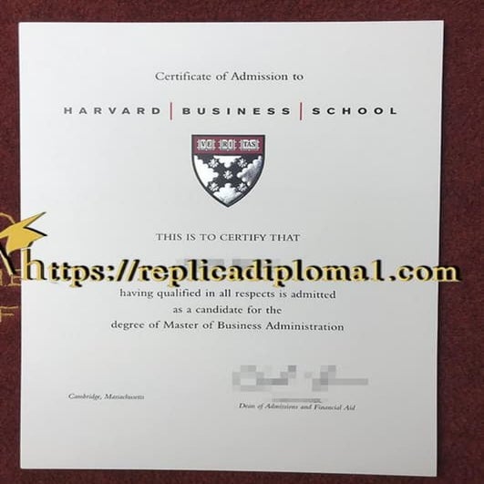 Buy fake diploma of Harvard Business School | PDF