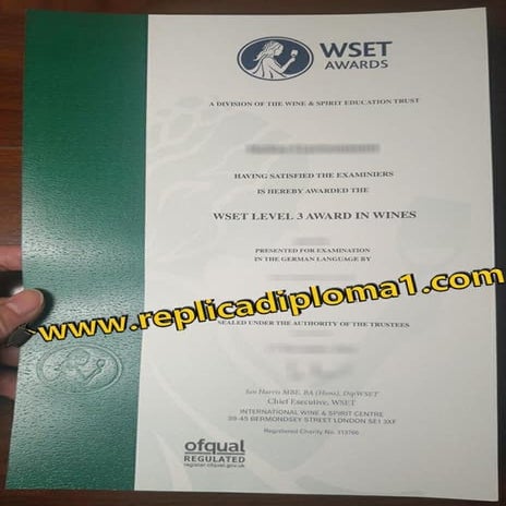 What's the worth of a WSET diploma? Buy fake WSET certificate | PDF