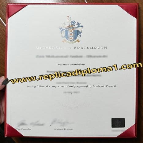 The best way to buy a 100% copy University of Portsmouth diploma of the ...