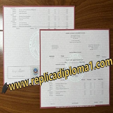 How much does to order a fake American Military University transcript ...