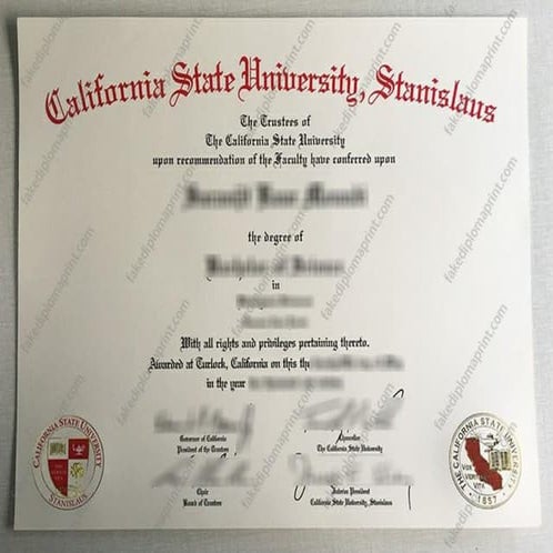 How to buy a fake California State University Stanislaus degree online ...