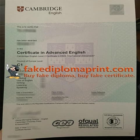 Where to order a fake Cambridge CAE certificate of latest version? | PDF