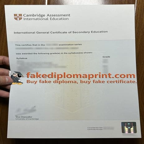 How to obtain a Cambridge IGCSE certificate without examination? | PDF