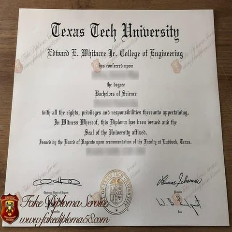 How to Buy a Texas Tech University Diploma Online? TTU Degree | PDF