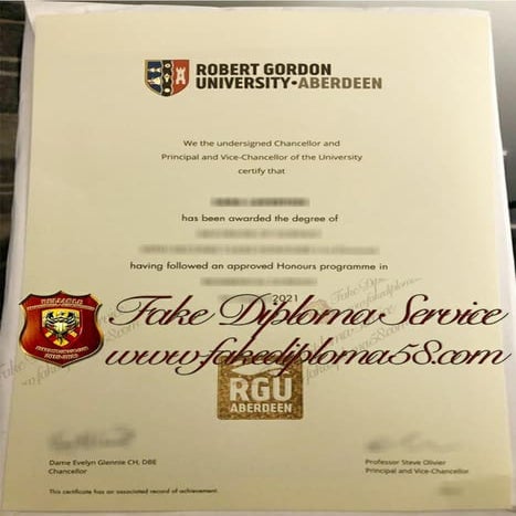 Where to create a 100% simiar Robert Gordon University degree quickly? | PDF