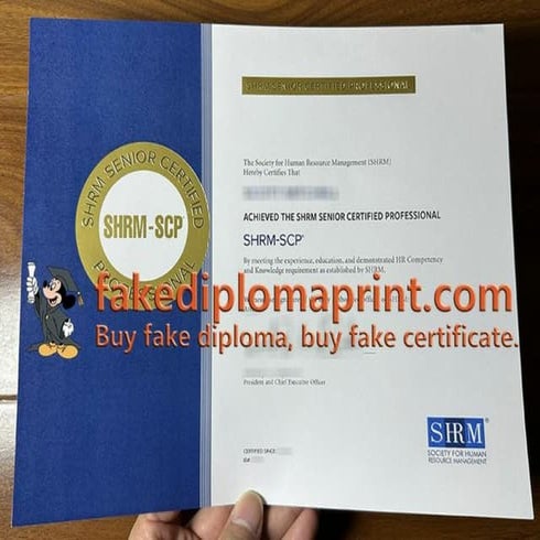 The steps to order a fake SHRM-SCP certificate online. | PPT